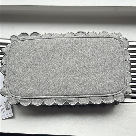 Stoney Clover Lane | Bags | Stoney Clover Lane Small Scallop Pouch Gray ...